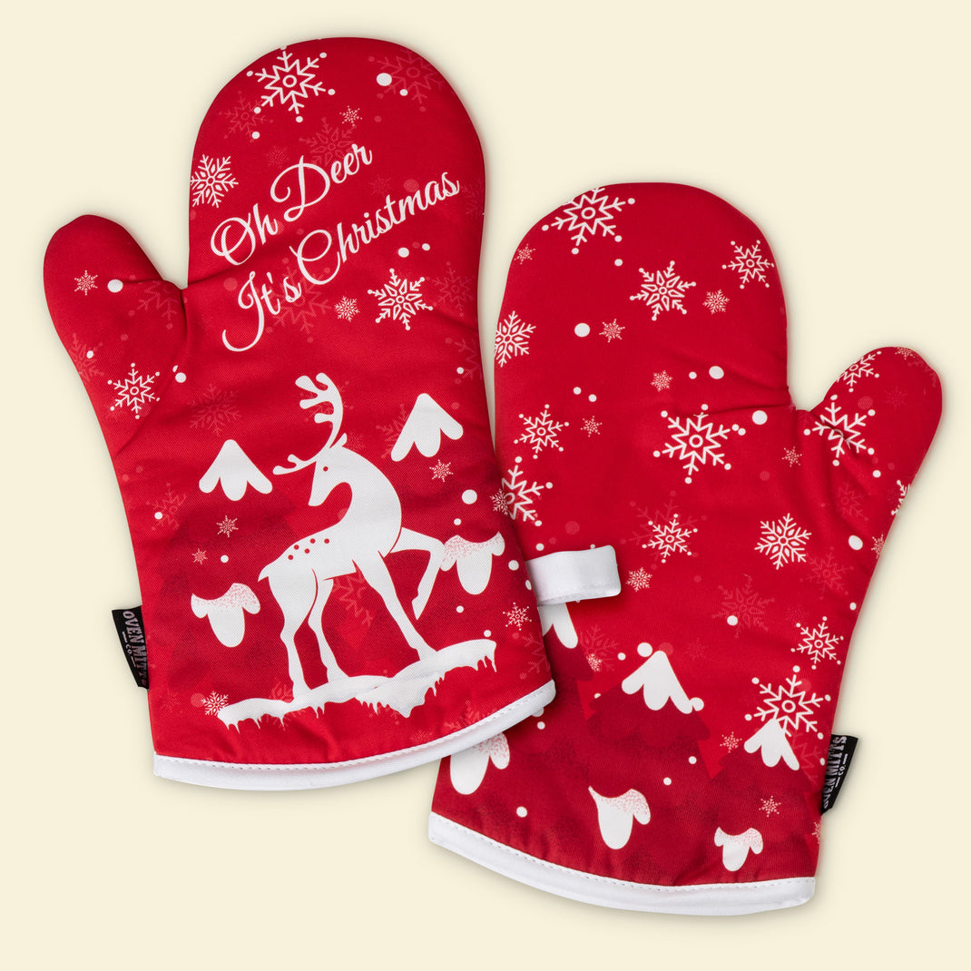 Christmas Oven Mitts – Oven Mitts Co.